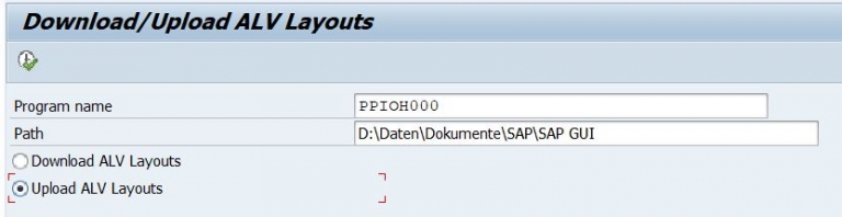 Download and Upload ALV Layouts - PREISS Consulting